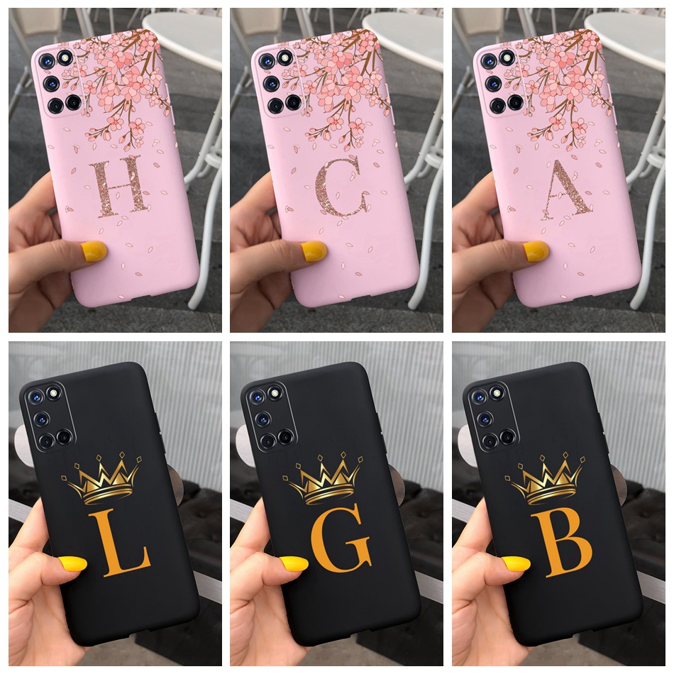 OPPO A52 A72 A92 4G CPH2059 CPH2061 Phone Case Fashion Flower Crown ...