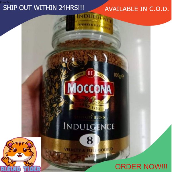 100g Moccona Specialty Blend Indulgence Dark Roasted Coffee | Shopee ...