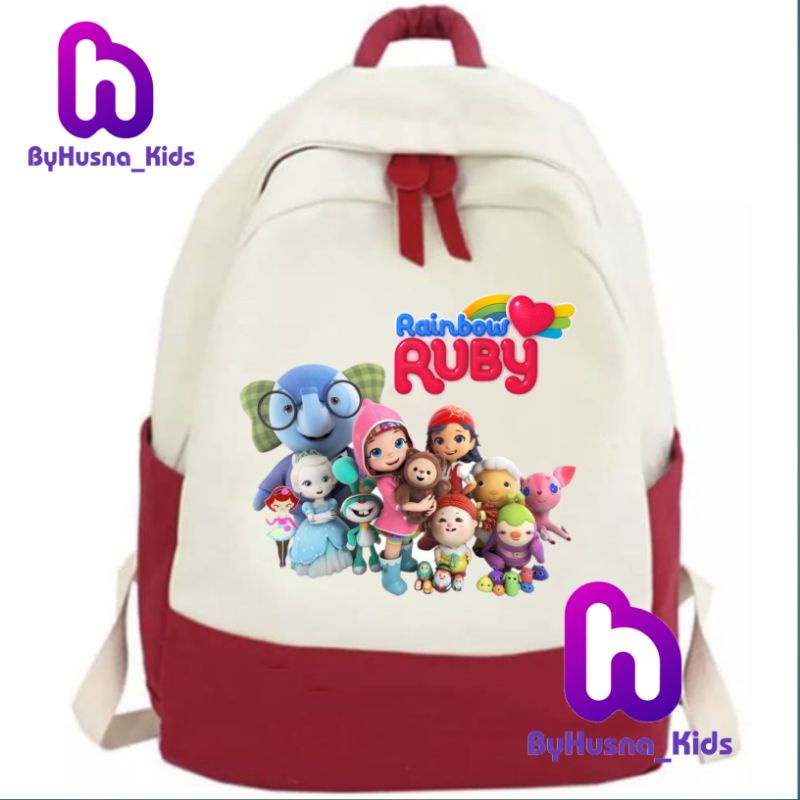 Rainbow RUBY UNISEX CUSTOM GIRLS' BACKPACK | Shopee Philippines