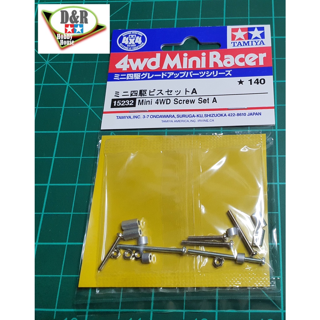 Tamiya Mini 4WD Screw Set A Item 15232 | Shopee Philippines