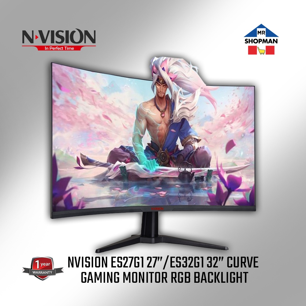 Nvision ES27G1 Pro / EG27F1 PRO 200Hz /EG27S1 Pro 27" FLAT / ES32G2 32 ...
