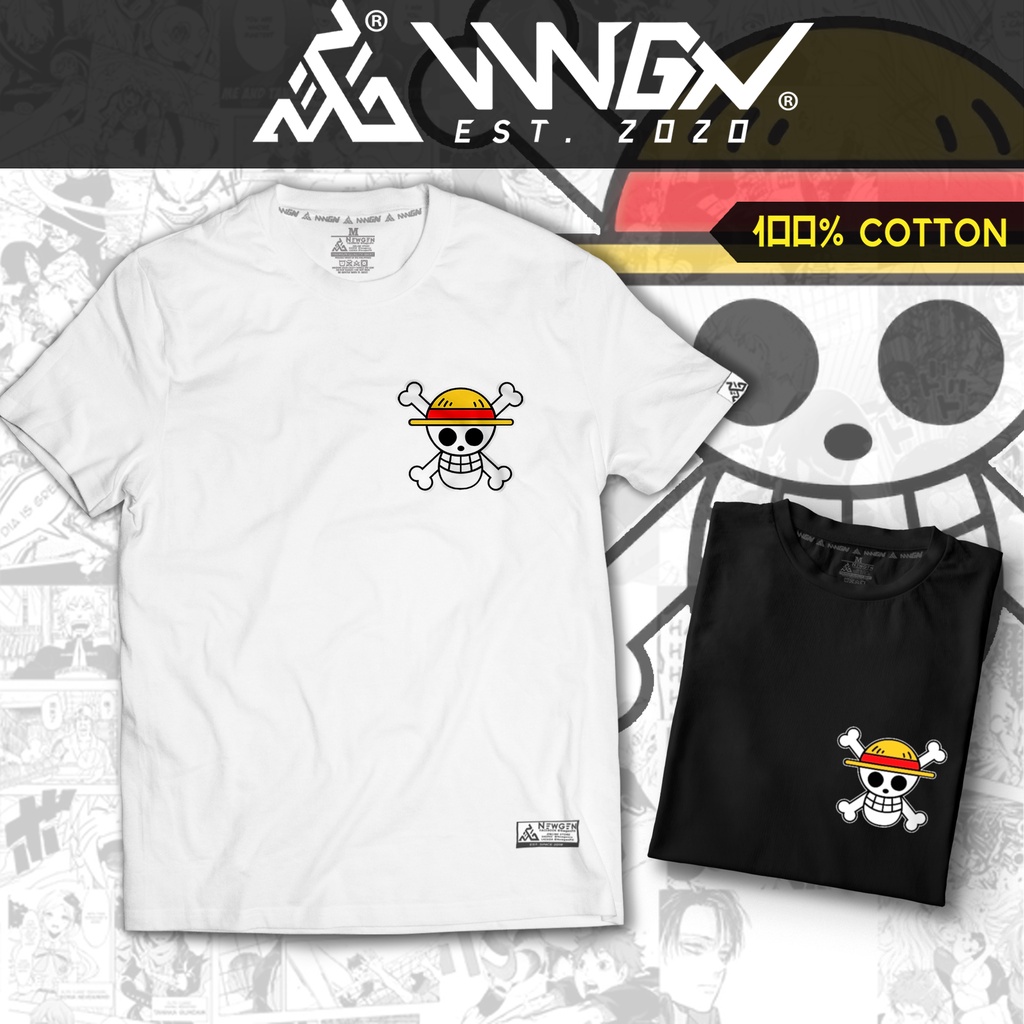 NEWGEN® CLOTHING SHIRT - " Straw Hat Logo " | One Piece OXGN | Pro Club ...