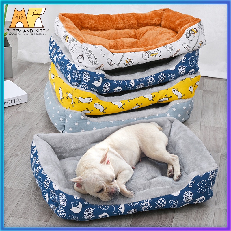 Pet Dog bed Mat Washable cat bed Sleeping warm soft bed for puppy and ...