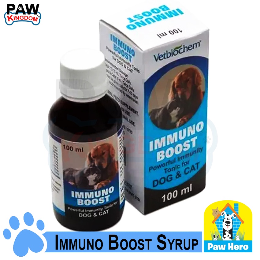 Immuno Boost Multivitamins Powerful Immunity for Dog & Cat Syrup ...