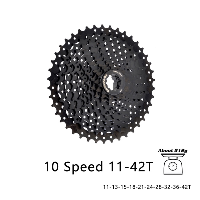 Sunshine 8 9 10 11 12 Speed Mountain Bike Cassette Cogs Freewheel 32T ...