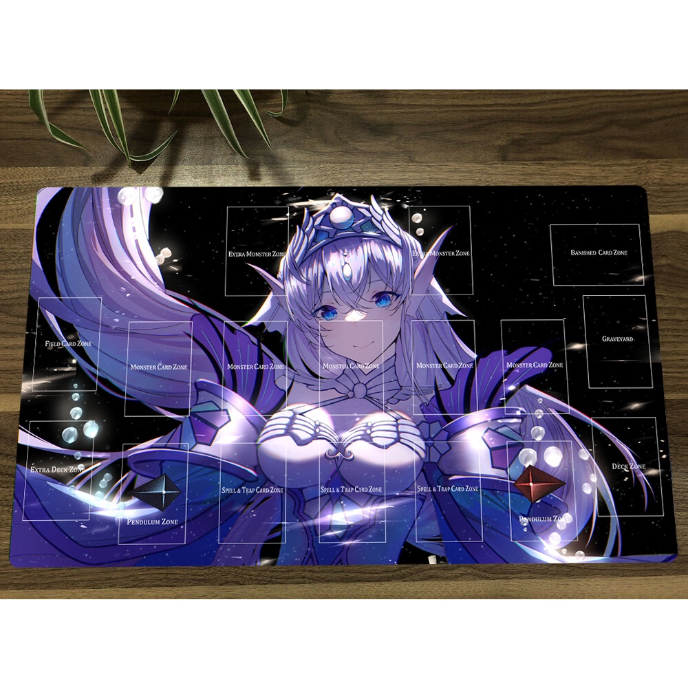 YuGiOh Duel Playmat Tearlaments Rulkallos TCG CCG Mat Trading Card Game ...