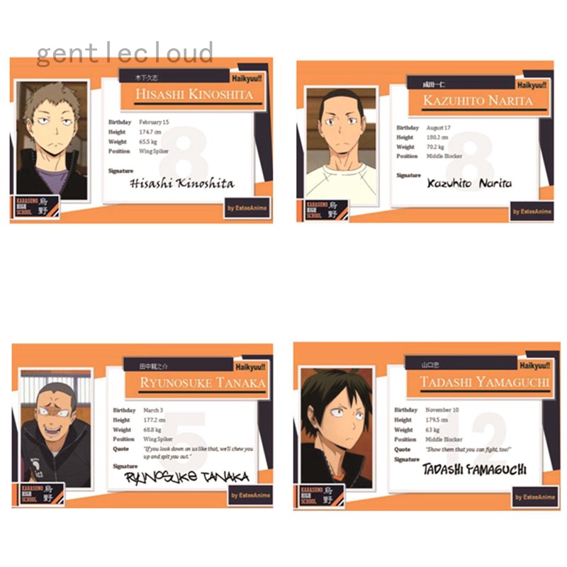 GC 1Pcs Anime Peripheral Haikyuu!! Hinata Shoyo Card PVC Student ID ...
