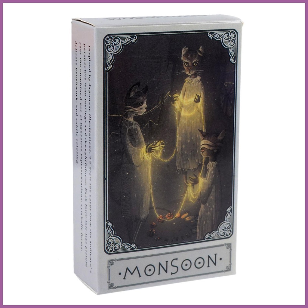 Tarot Cards Divination Game Monsoon Tarot Decks Future Telling Table ...