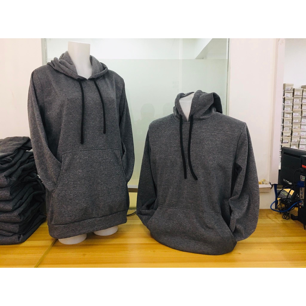 Hoodie Jacket Gray (One Size) | Shopee Philippines