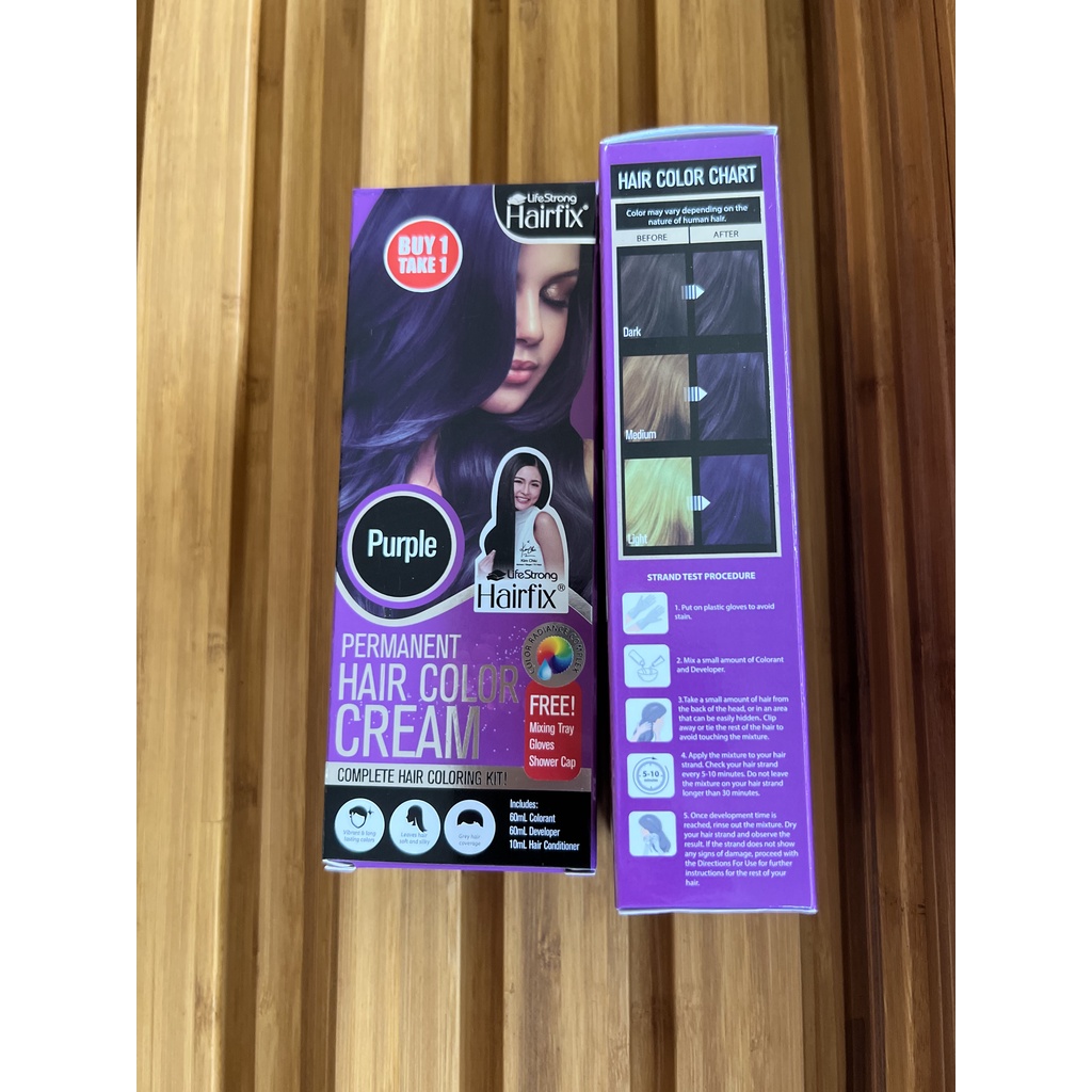 BUY1TAKE1 Hairfix Permanent Hair Color | Shopee Philippines