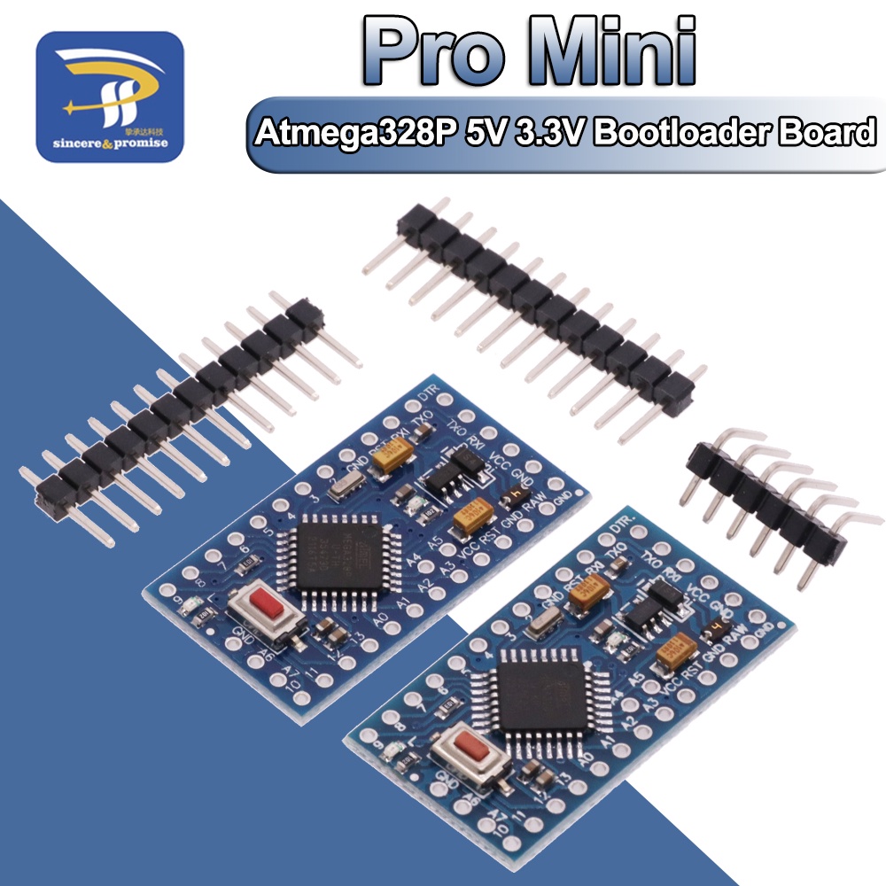 1PCS Pro mini Atmega328 Pro Mini 328 Mini ATMEGA328P 3.3V 8MHz 5V 16Mhz for Arduino Compatible ...