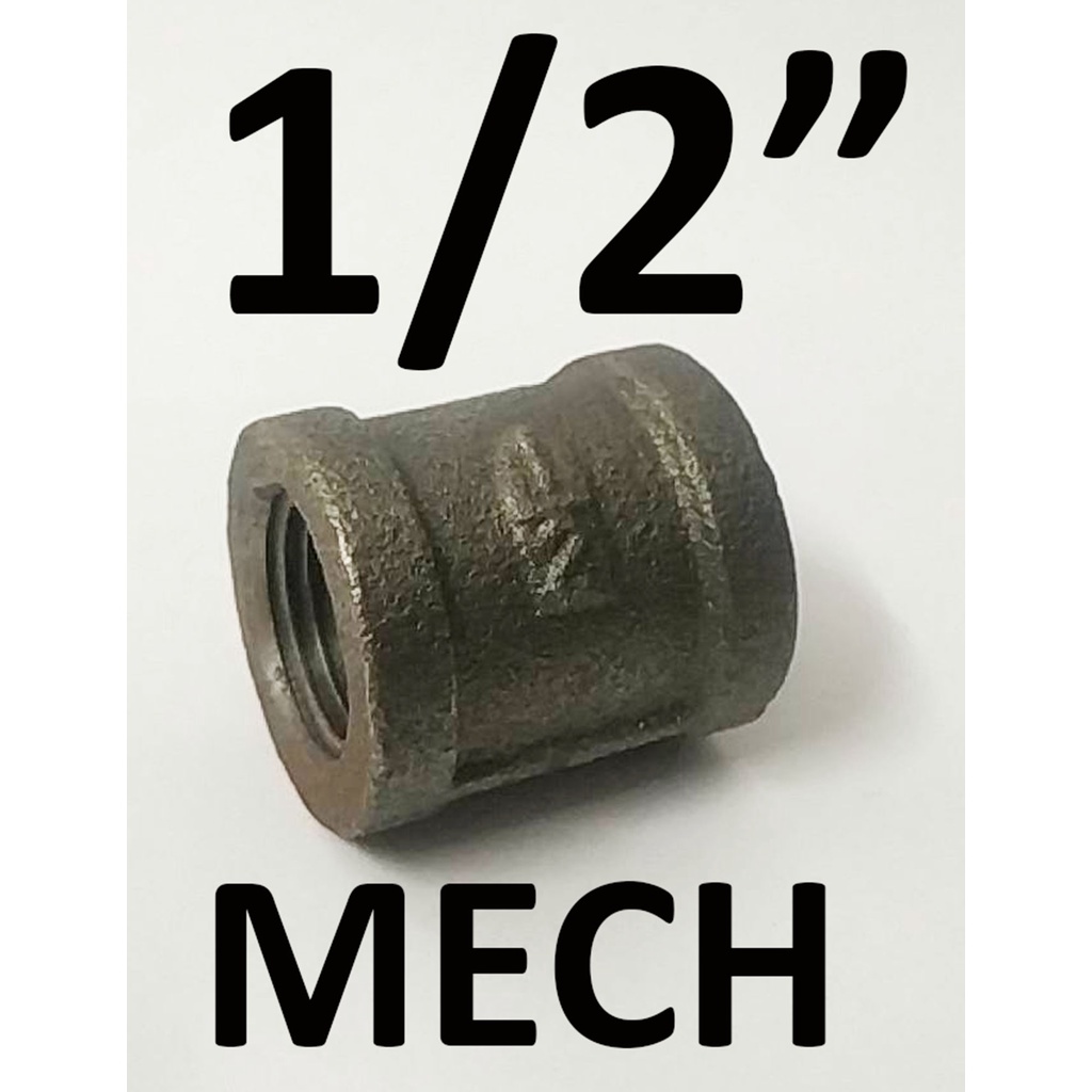 MECH BI COUPLING 1/2" SCH40 STANDARD BLACK IRON === 1/2" | Shopee ...