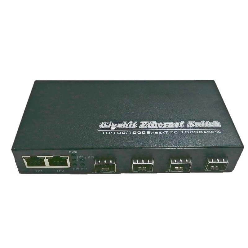 Ethernet Fiber Optic Switch Sfp Ports Gigabit Sfp Media Converter