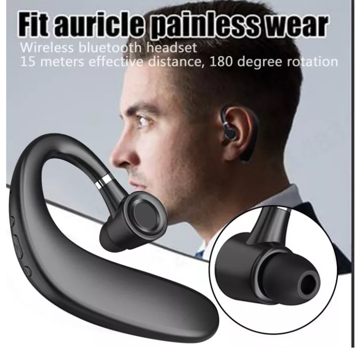 S109 Wireless Headset Bluetooth Headset Single 180° Rotatable Wireless ...