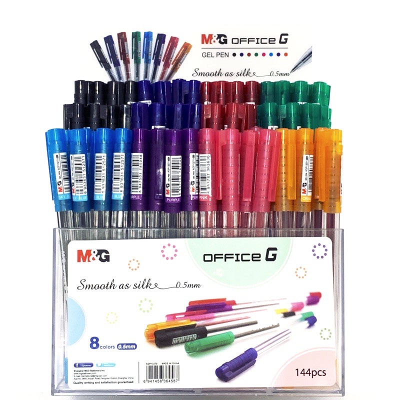 M&G GP99 GEL PEN BALLPEN Office Series Budget Capped Gel Sold Per Piece ...