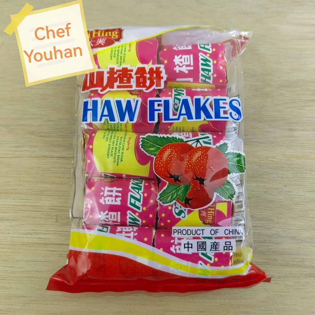 Haw Flakes 90grams (10 pcs pack) Tai Hing Ostia Candy | Shopee Philippines