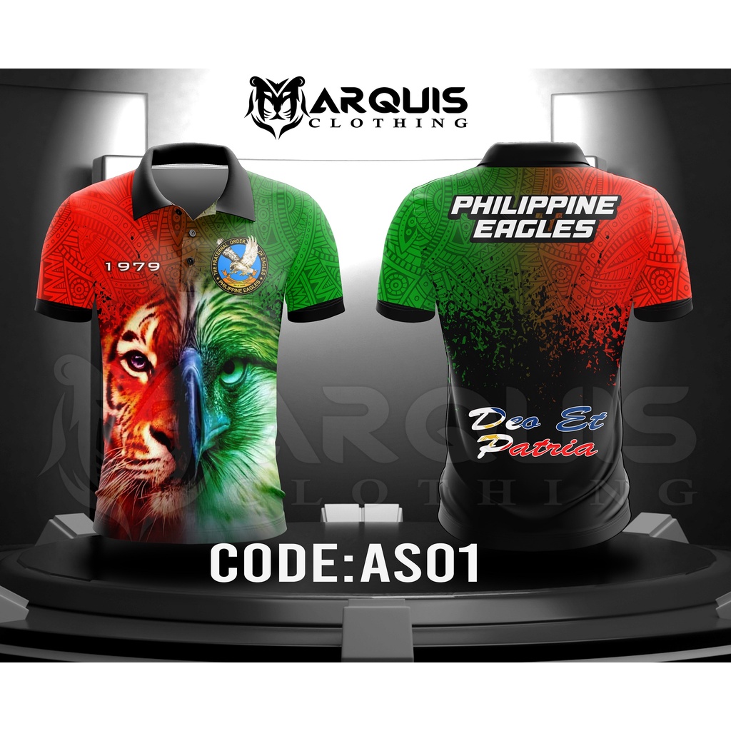 The Fraternal Order of Eagles - Polo Shirt Full Sublimation | Shopee ...