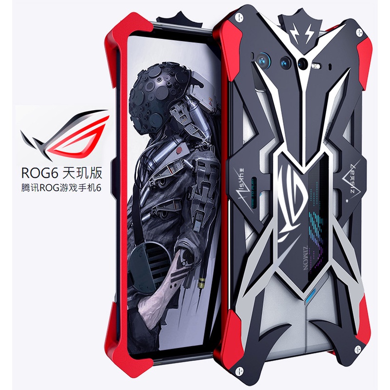 【Simon】 For Asus Rog Phone 3 5 6 Pro Metal Case Rog3 Strix Rog5 Rog 6D ...