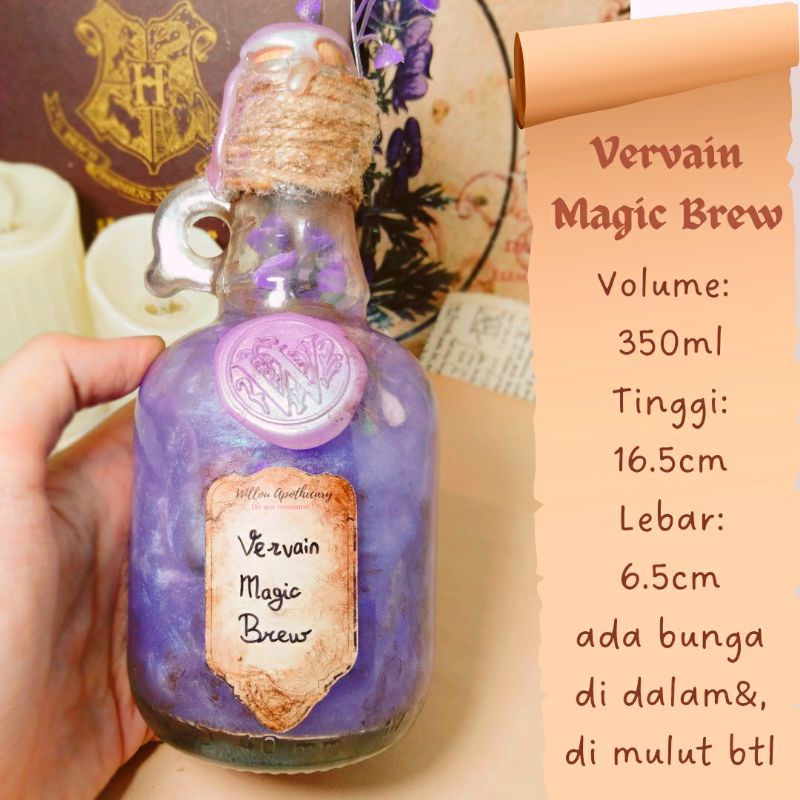 Harry Potter Potion Magic Potion Elixir of Life Fairy Foxglove Vervain ...