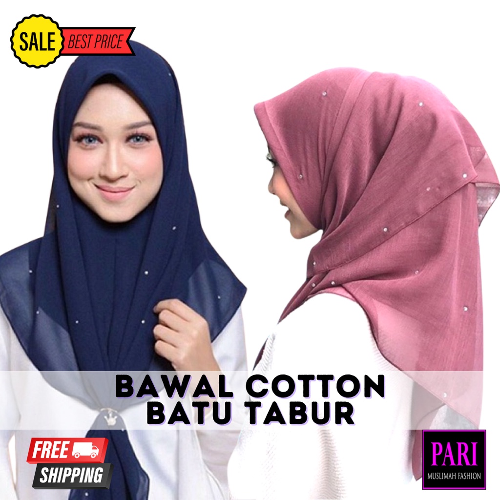 Bawal Cotton Plain Batu Tabur (Bidang 45'') | Shopee Philippines
