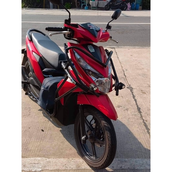 HONDA BEAT Fi V2 FULL CRASH GUARD POWDER COATED FINISH | Shopee Philippines