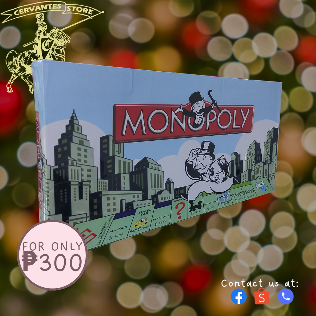 MONOPOLY BOARD GAME | Shopee Philippines