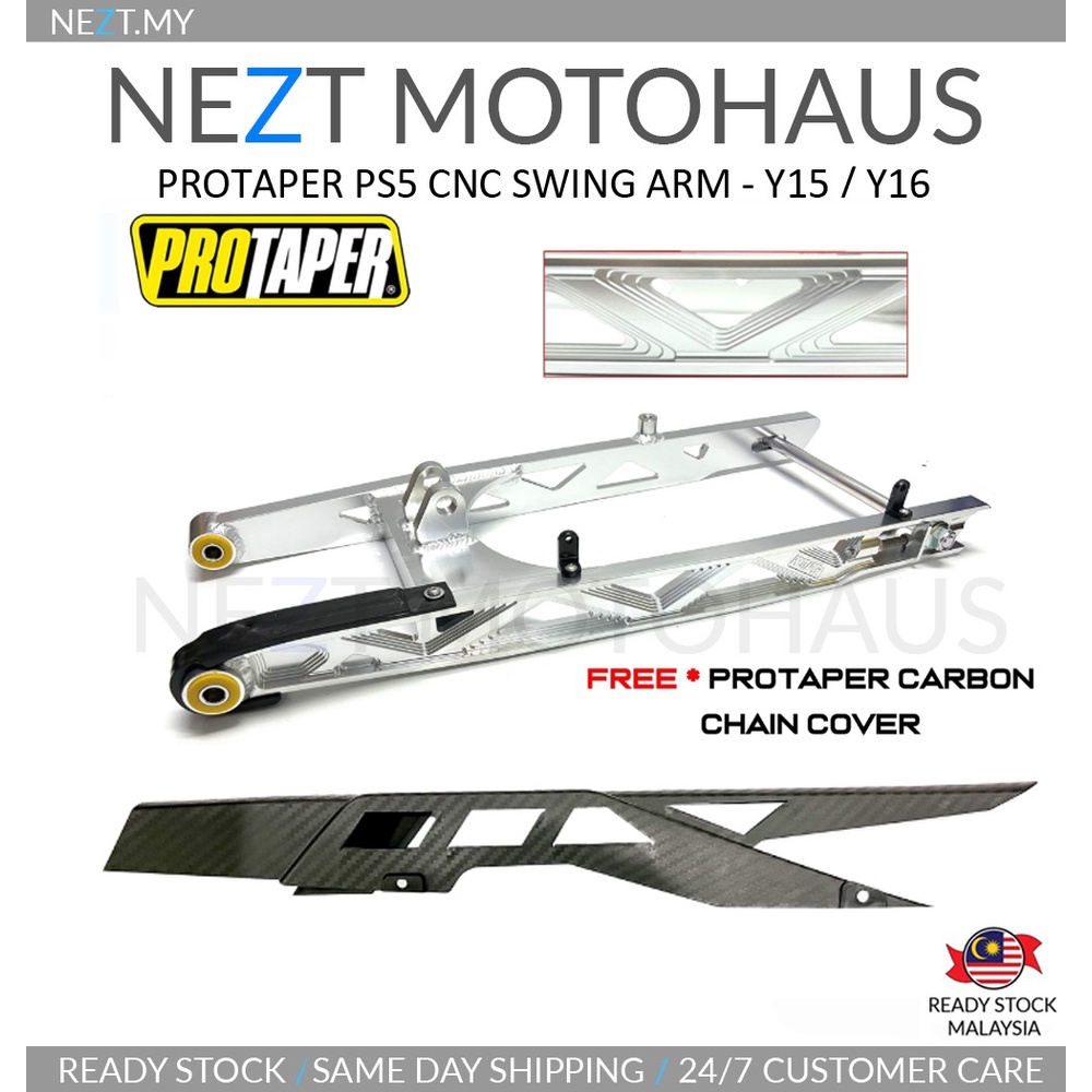 PROTAPER CNC SWING ARM PS5 Y15 / Y16 / RS150 / RSX +2 INCH | Shopee ...