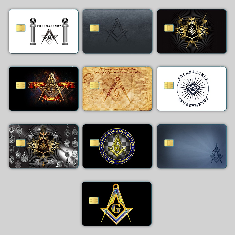 Freemason ATM Card Sticker or Skin - Design | Shopee Philippines