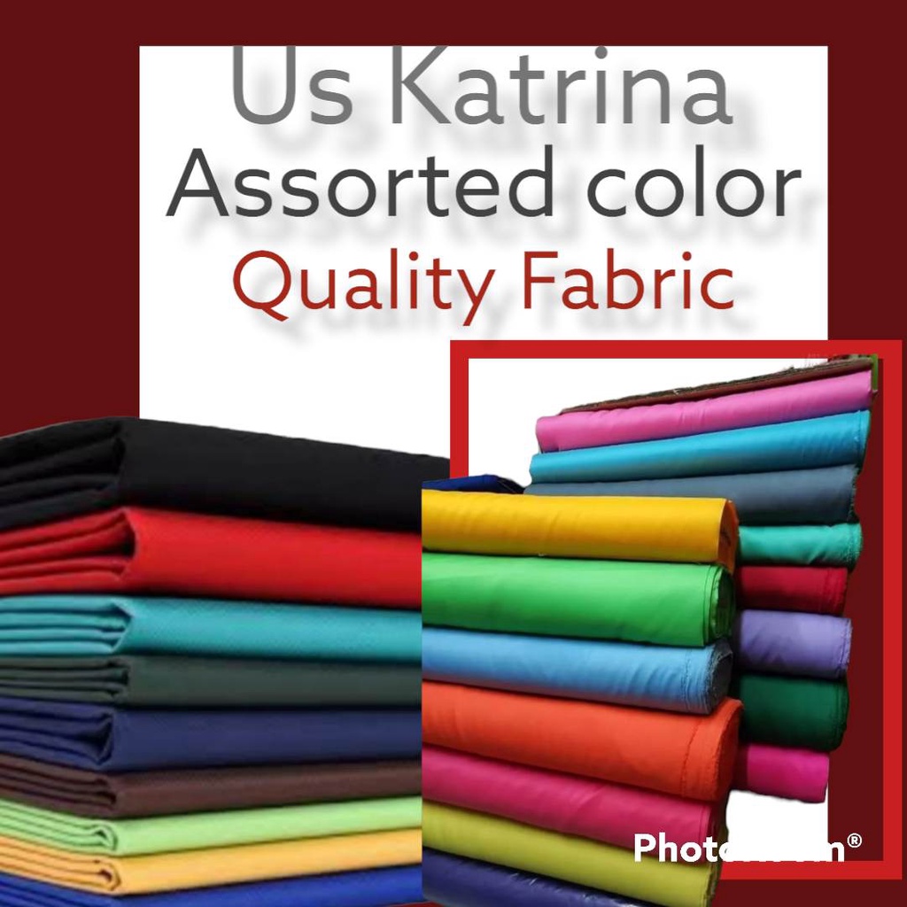 1LANCAO ASSORTED COLOR US KATRINA FABRICS (P[ER YARD) | Shopee Philippines