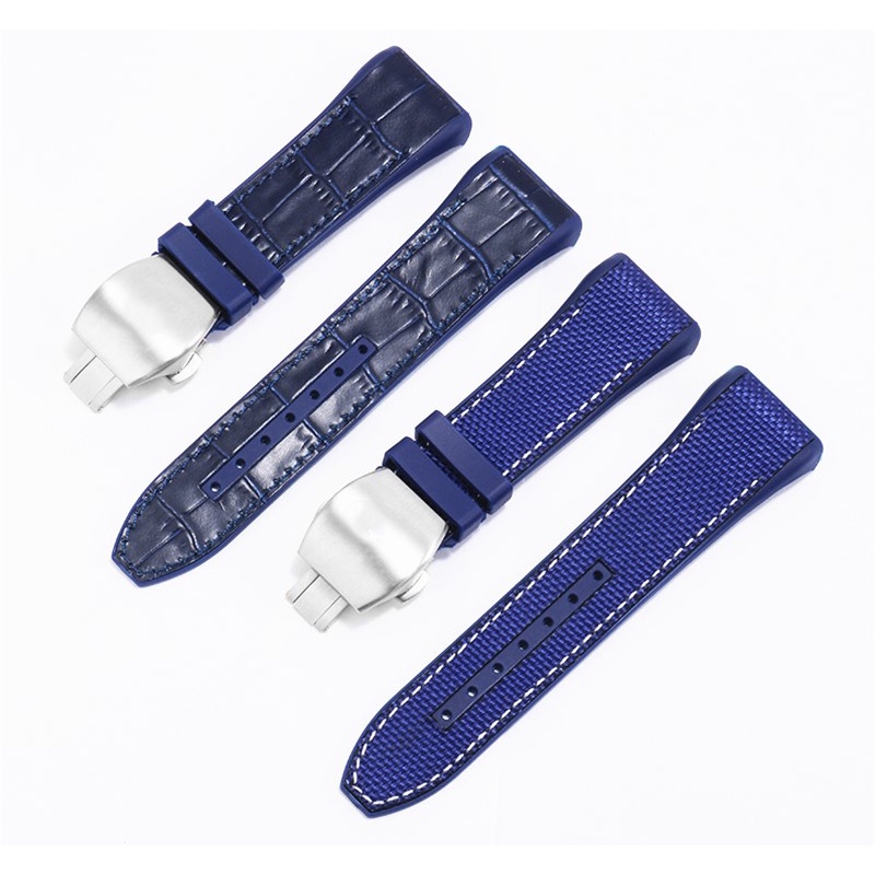 Substitute FM Frank Muller Genuine Leather Watch Strap Men Far Mulan ...