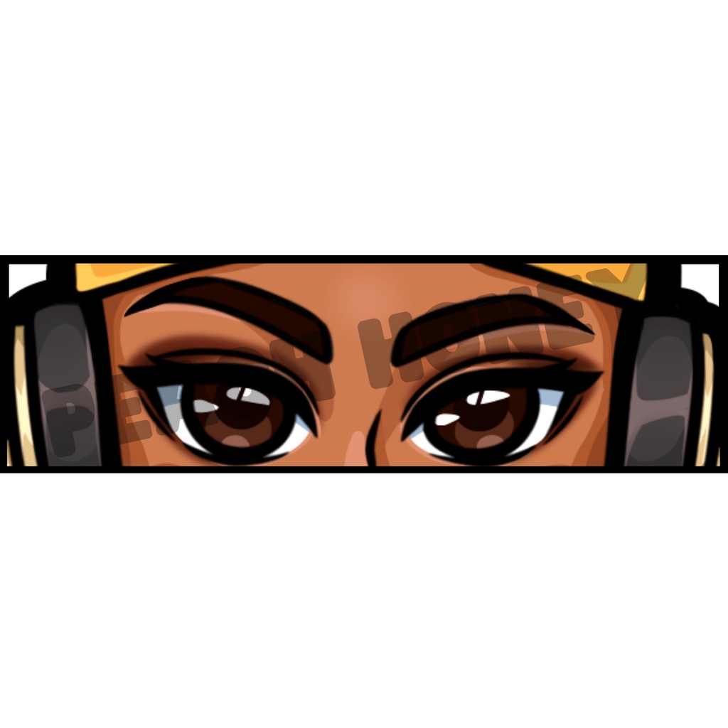 Valorant Eye Slap Stickers Viper Jett Fade Sova Sage Reyna Fade Chamber ...