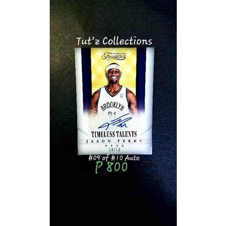 jason terry signature 9/10 numberd | Shopee Philippines
