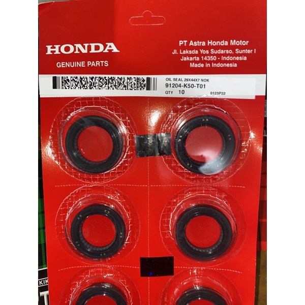 Original BEAT SCOOPY SPACY VARIO 110 CARBU REAR AXLE SEAL | Shopee ...