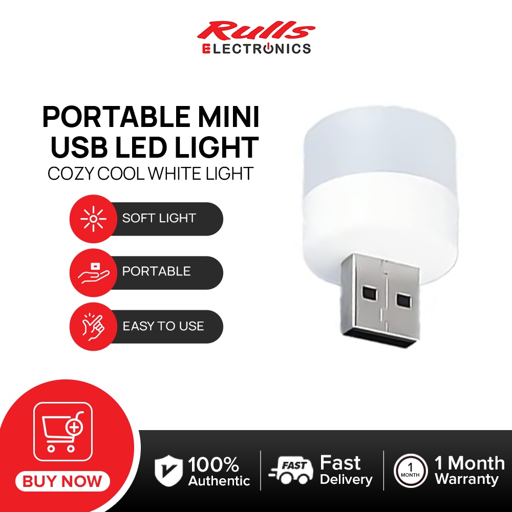 Portable Mini USB LED Light | Shopee Philippines