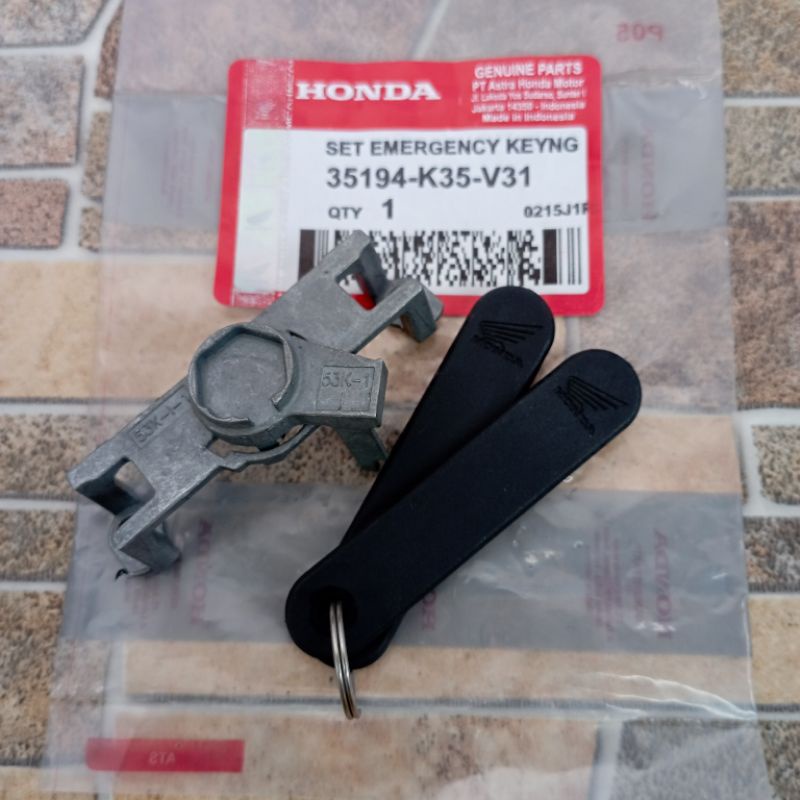 Original honda ADV Vario PCX 150 LED Emergency Key Set | Shopee Philippines