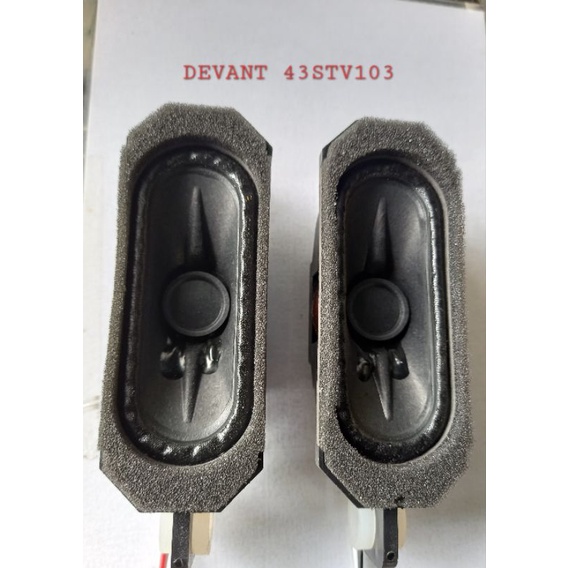DEVANT 43STV103 SPEAKER 1SET | Shopee Philippines