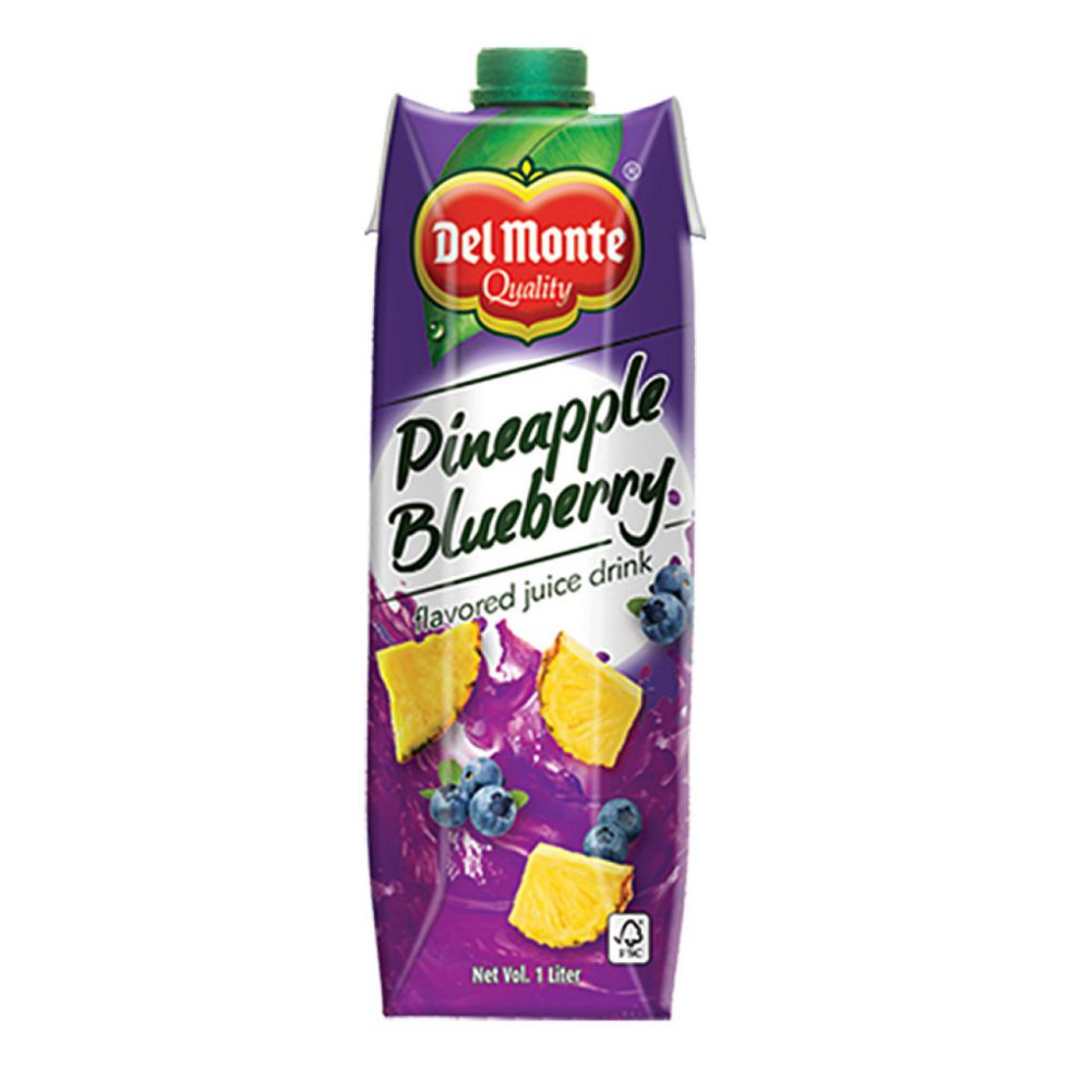 Del Monte Juice Drink Pineapple Blueberry 1l | Shopee Philippines