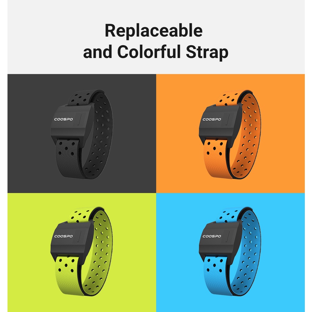 CooSpo HW706 Heart Rate Monitor Armband Optical Fitness Outdoor Beat ...
