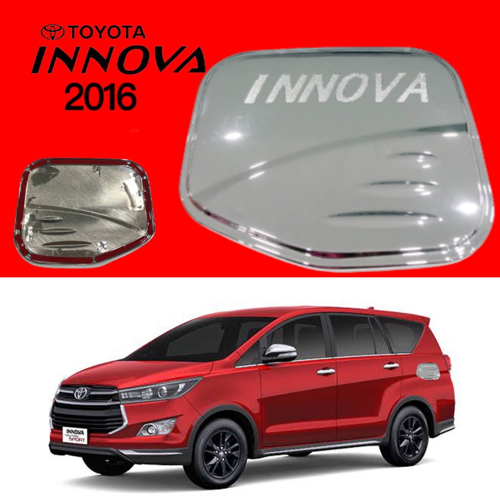 OSCPA TOYOTA INNOVA 2016 CAR GAS FUEL TANK CAP COVER CHROME (9197 ...