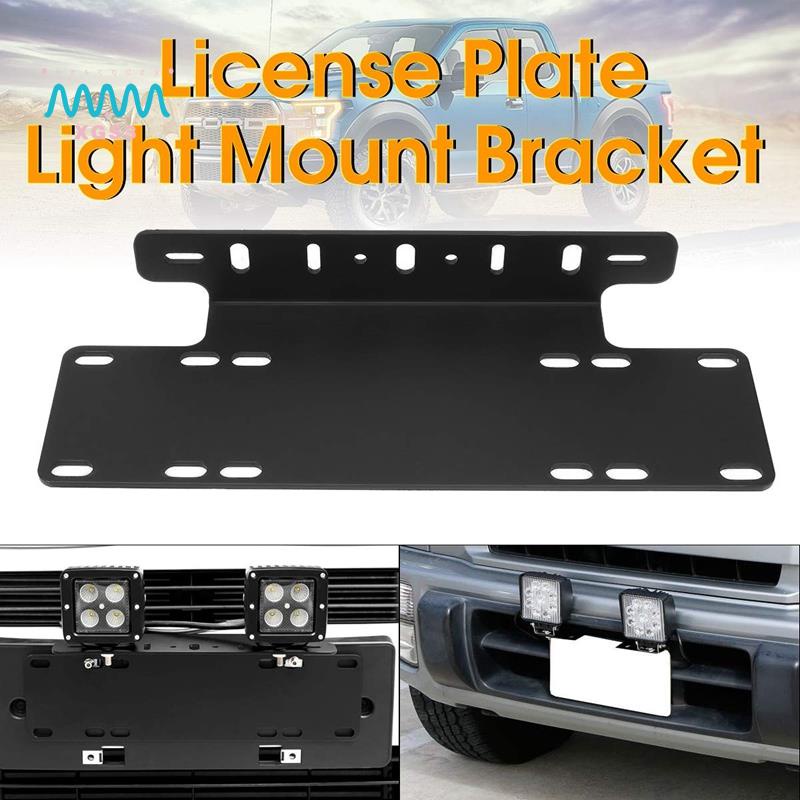 1Pcs Front Bumper License Plate Mounting Bracket for Truck Off-Road SUV ...