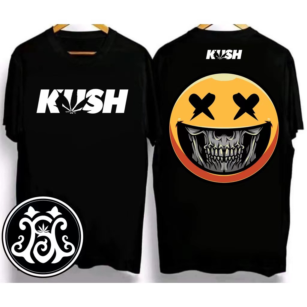 (Official New Shop) KU$H Smile face T-shirt DESIGN High Quality ...