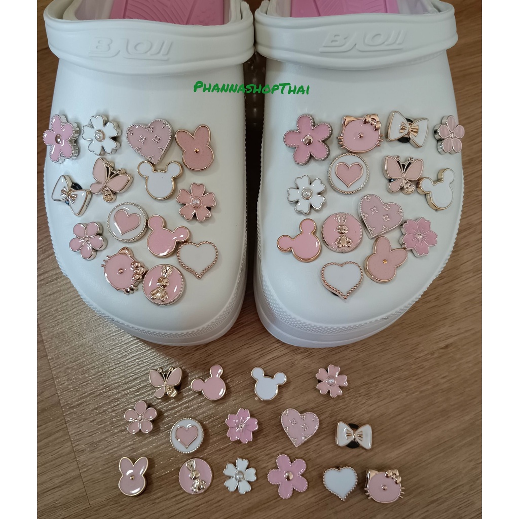 Pos 3 Jibbits In Pink White Elegant Good Looking Shoe Stick For Shoes ...