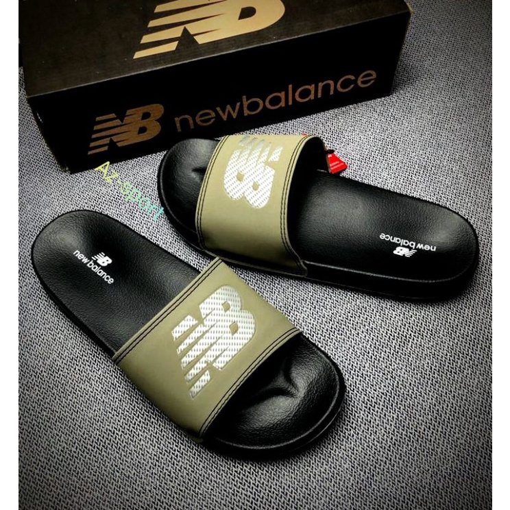 Sandal slop NB new BALENCIA Men/ Women FREE BOX+ Trap CASUAL SLIDE ...
