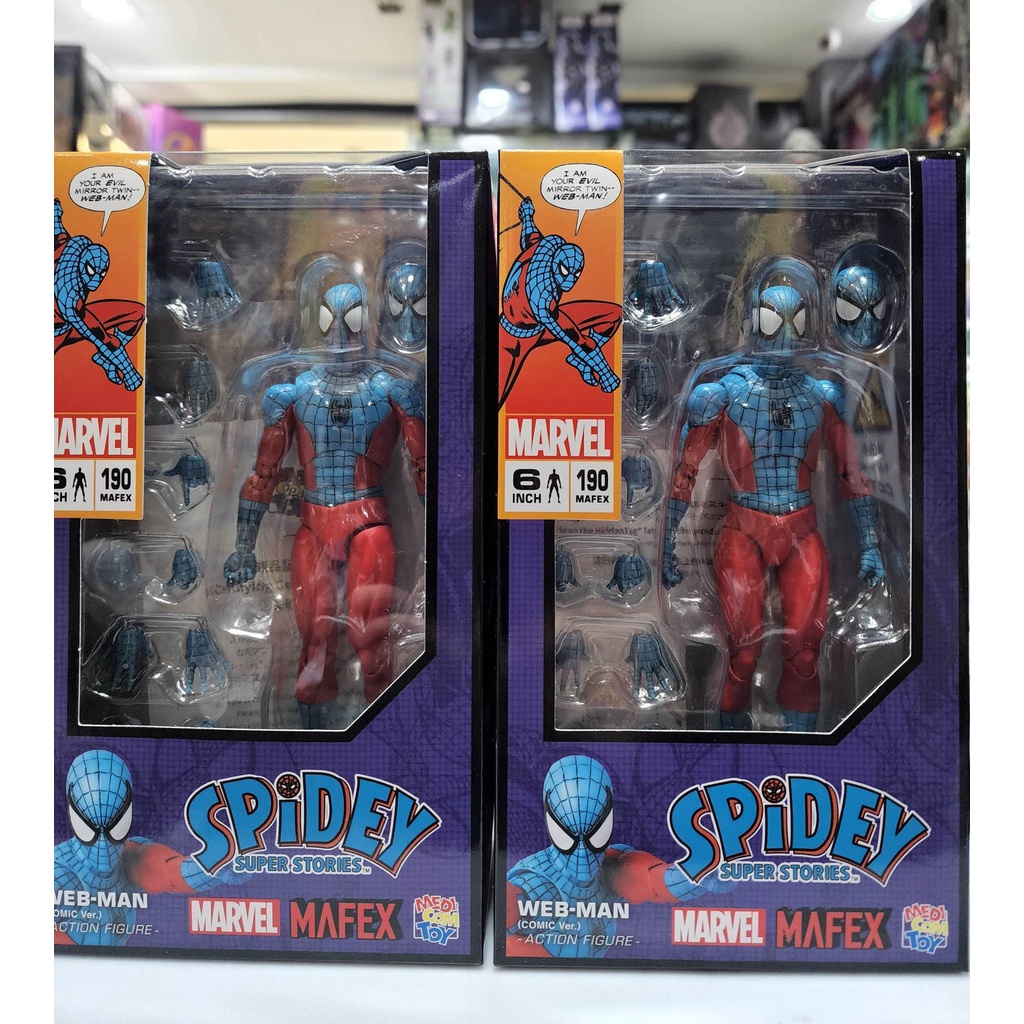 Mafex Marvel Web-Man Comic Ver. | Shopee Philippines