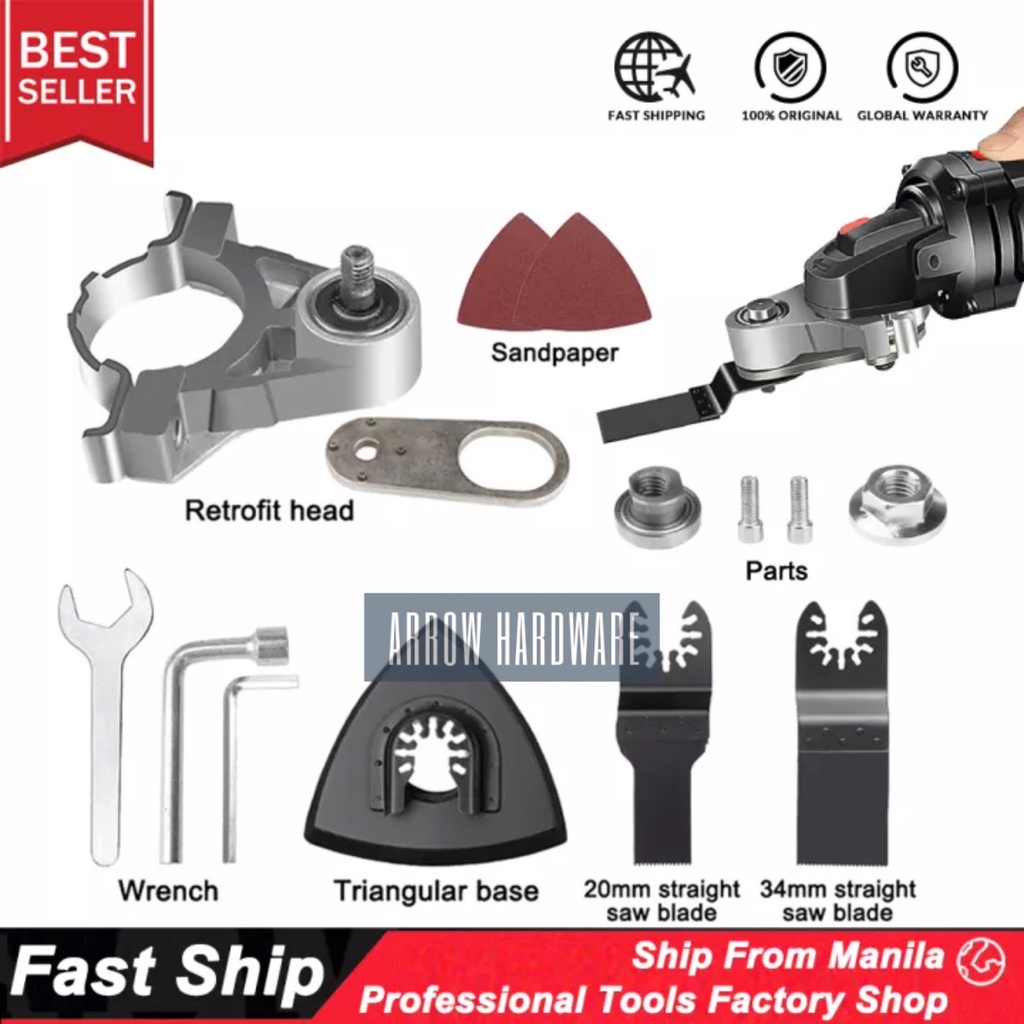 Panda Swing saw,I-convert ang grinder ng anggulo sa oscillating saw ...