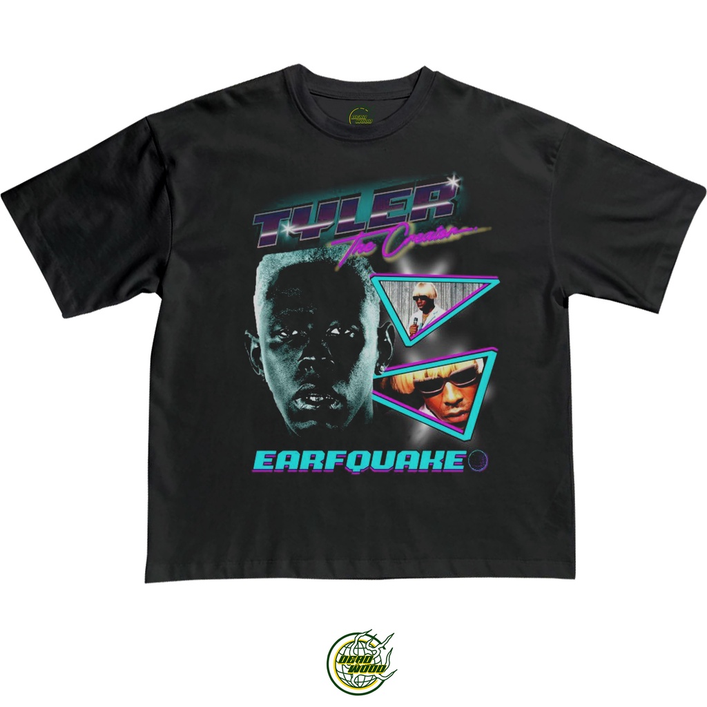 Oversized T-SHIRT VINTAGE RAPPER EARFQUAKE TYLER THE CREATOR UNISEX ...