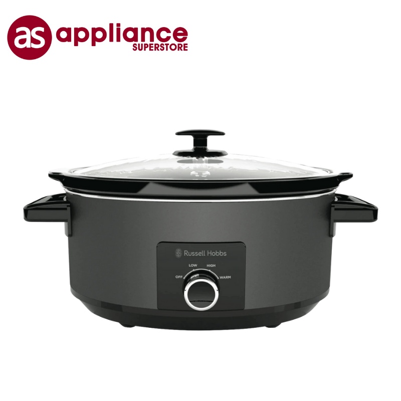 Russell Hobbs 7L Matte Black Slow Cooker RHSC7 | Shopee Philippines