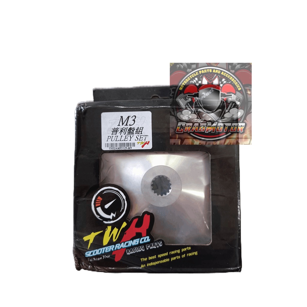 TWH Pulley Set (dual angle) Mio i 125 / Mio Soul i 125 / Fazzio / Gear ...