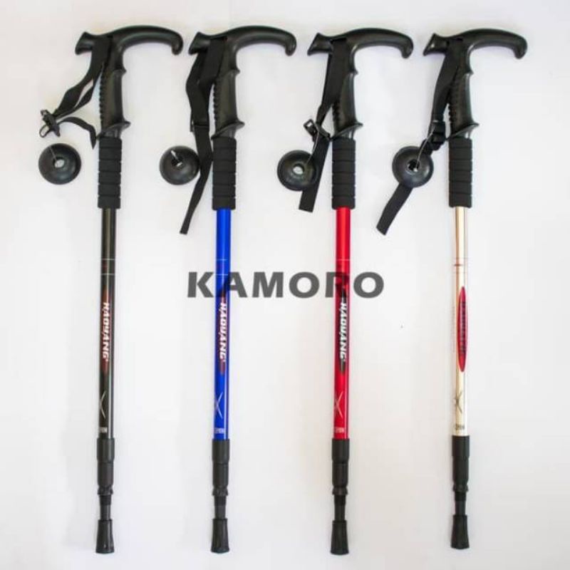 Trekking pole anti-shock climbing stick, 135 cm handle | Shopee Philippines