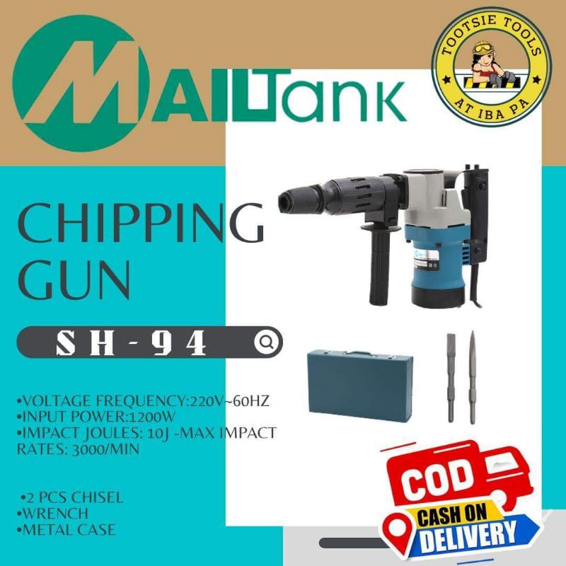 MAILTANK SH-94 Demolition Hammer/ Chipping Gun | Shopee Philippines
